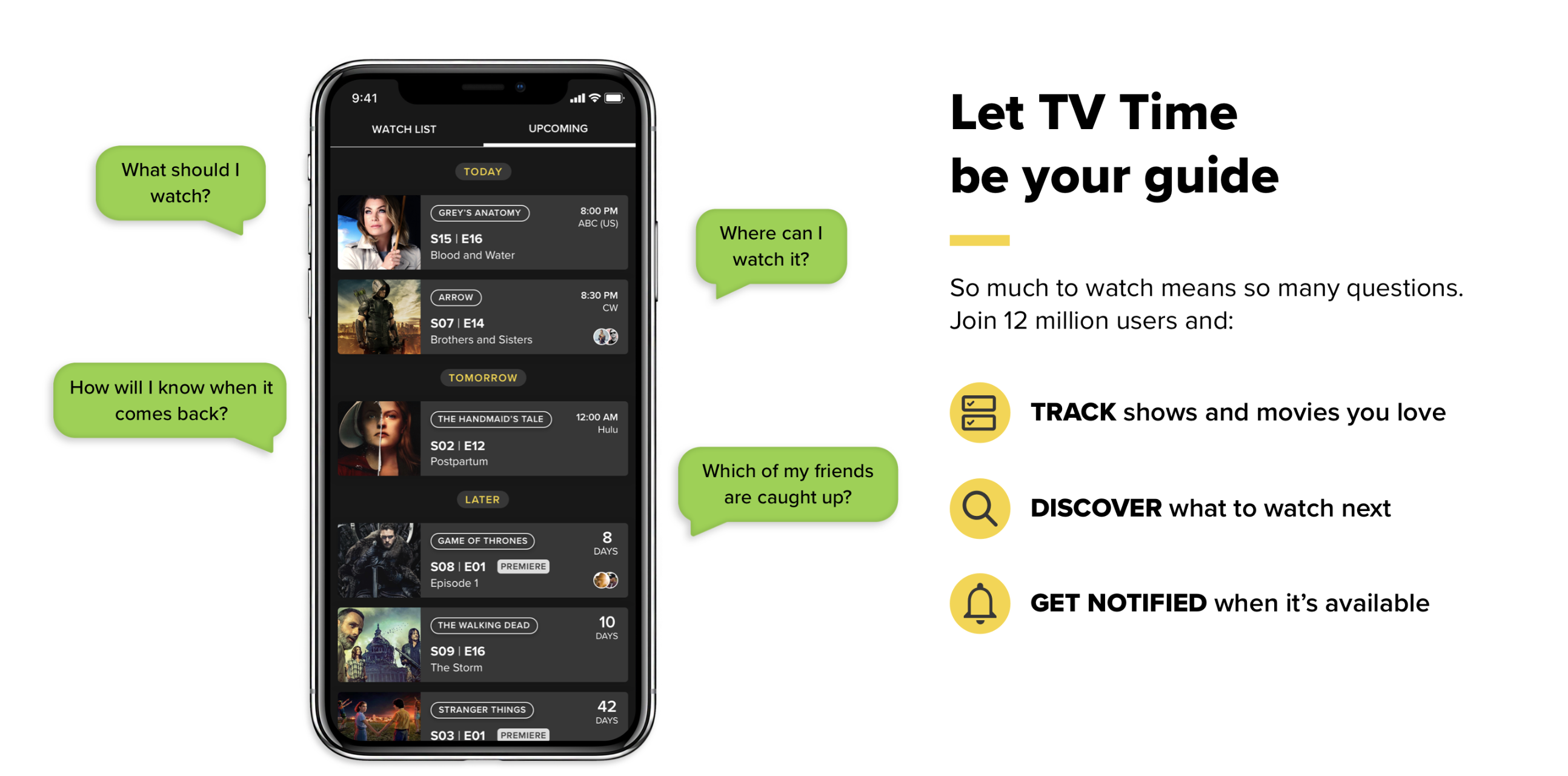 TV Time | Your TV shows calendar (TVShow Time)